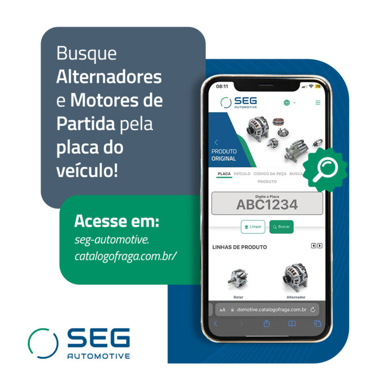 Catálogo da SEG Automotive agora possui busca por placa | Revista ...